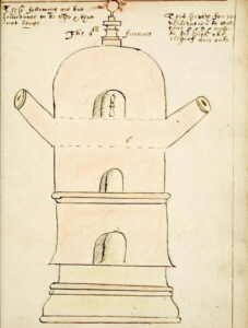 Alchemical furnaces from The Key of Alchemy - Eve Harms